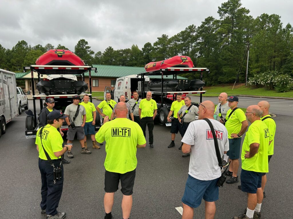 MI-TF1’s Swift Water Rescue Team – South Carolina Response – August ...